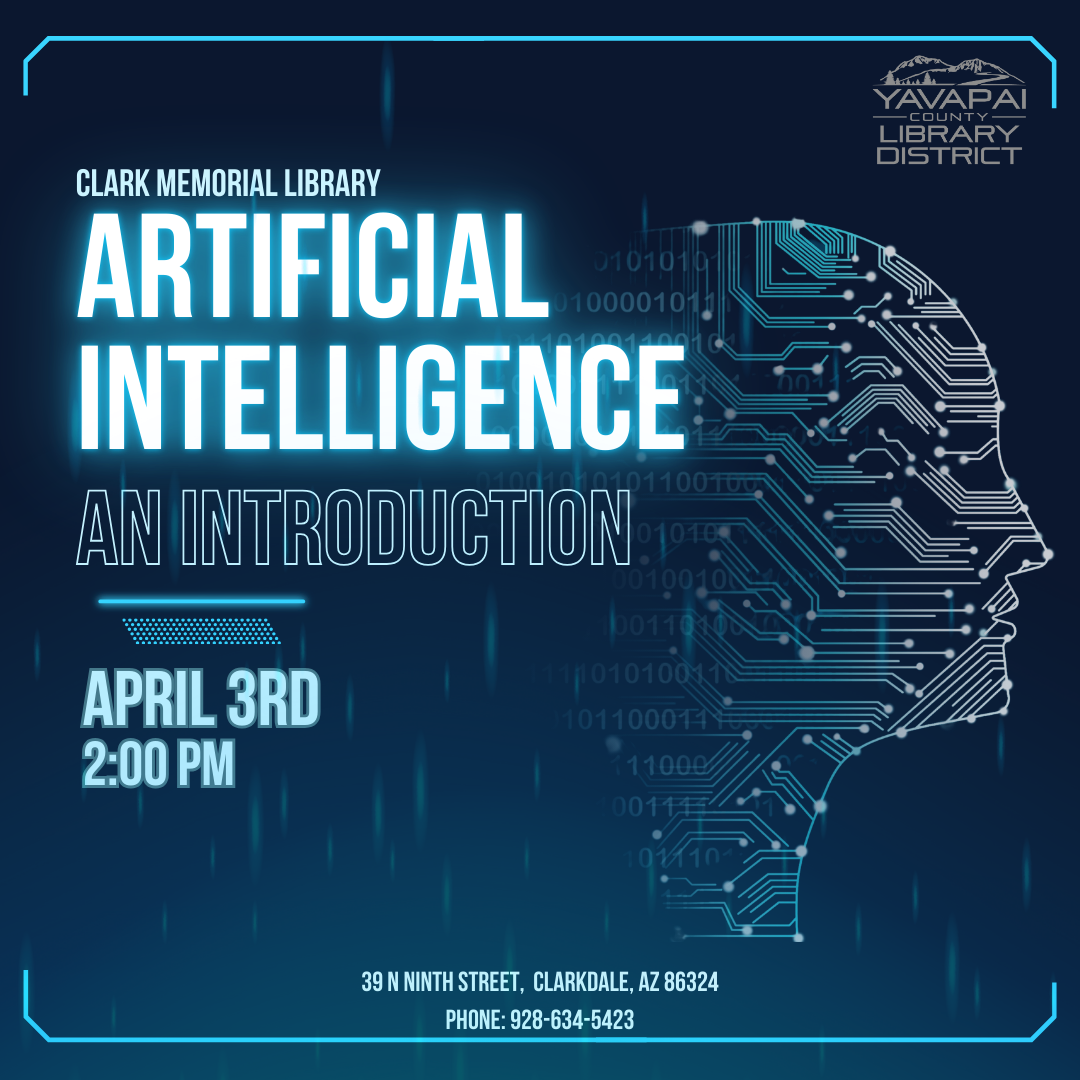 Intro to Artificial Intelligence | Yavapai Library Network